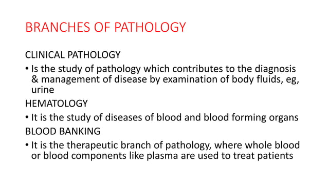 COMMON DEFINITIONS & TERMS USED IN PATHOLOGY | PDF