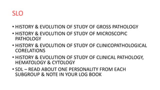 HISTORY & EVOLUTION OF PATHOLOGY | PDF