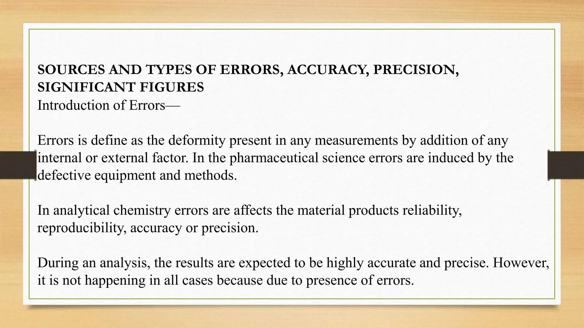 PA 1.pptx introduction to Pharmaceutical Analysis | PPTX