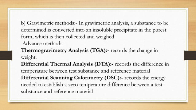 PA 1.pptx introduction to Pharmaceutical Analysis | PPTX | Chemistry ...