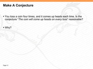 Ch.1 Sec.7 Inductive Reasoning | PPT