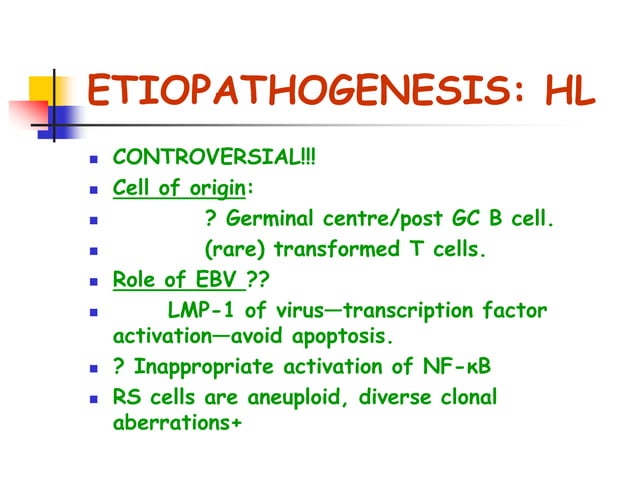 HODGKIN LYMPHOMA - DEFINITION, PATHOGENESIS & PATHOLOGY | PPT | Blood Disorders | Diseases and ...