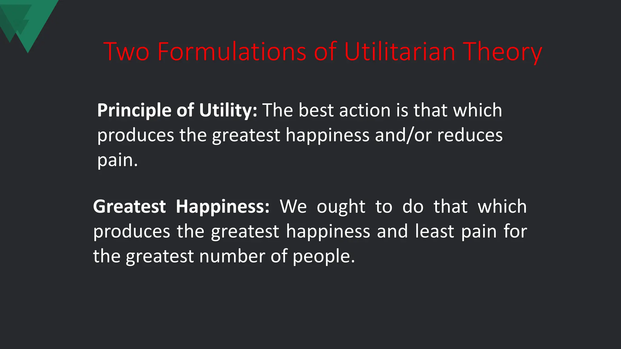 utilitarianism ethics PUBLIC ADMINISTRATION | PPT