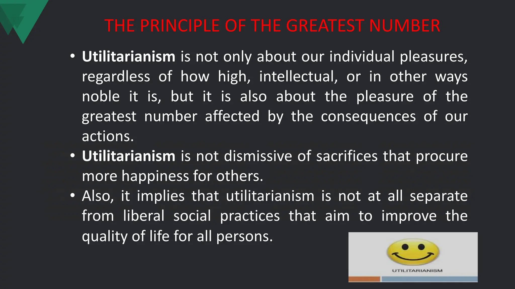 utilitarianism ethics PUBLIC ADMINISTRATION | PPTX