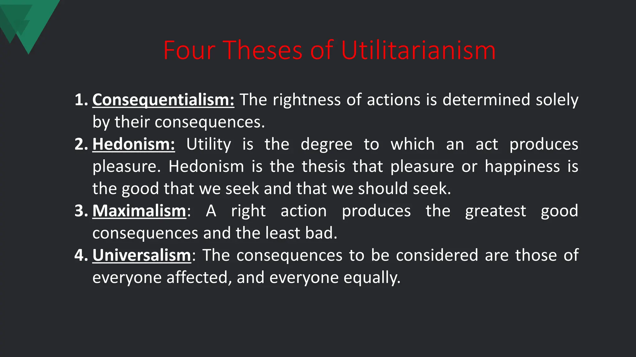 utilitarianism ethics PUBLIC ADMINISTRATION | PPTX