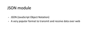 Pa1 json requests | PPTX