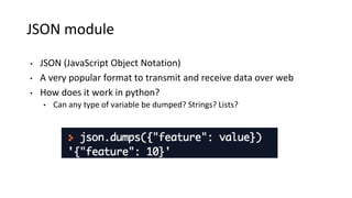 Pa1 json requests | PPTX