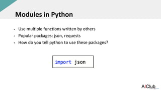 Pa1 json requests | PPT