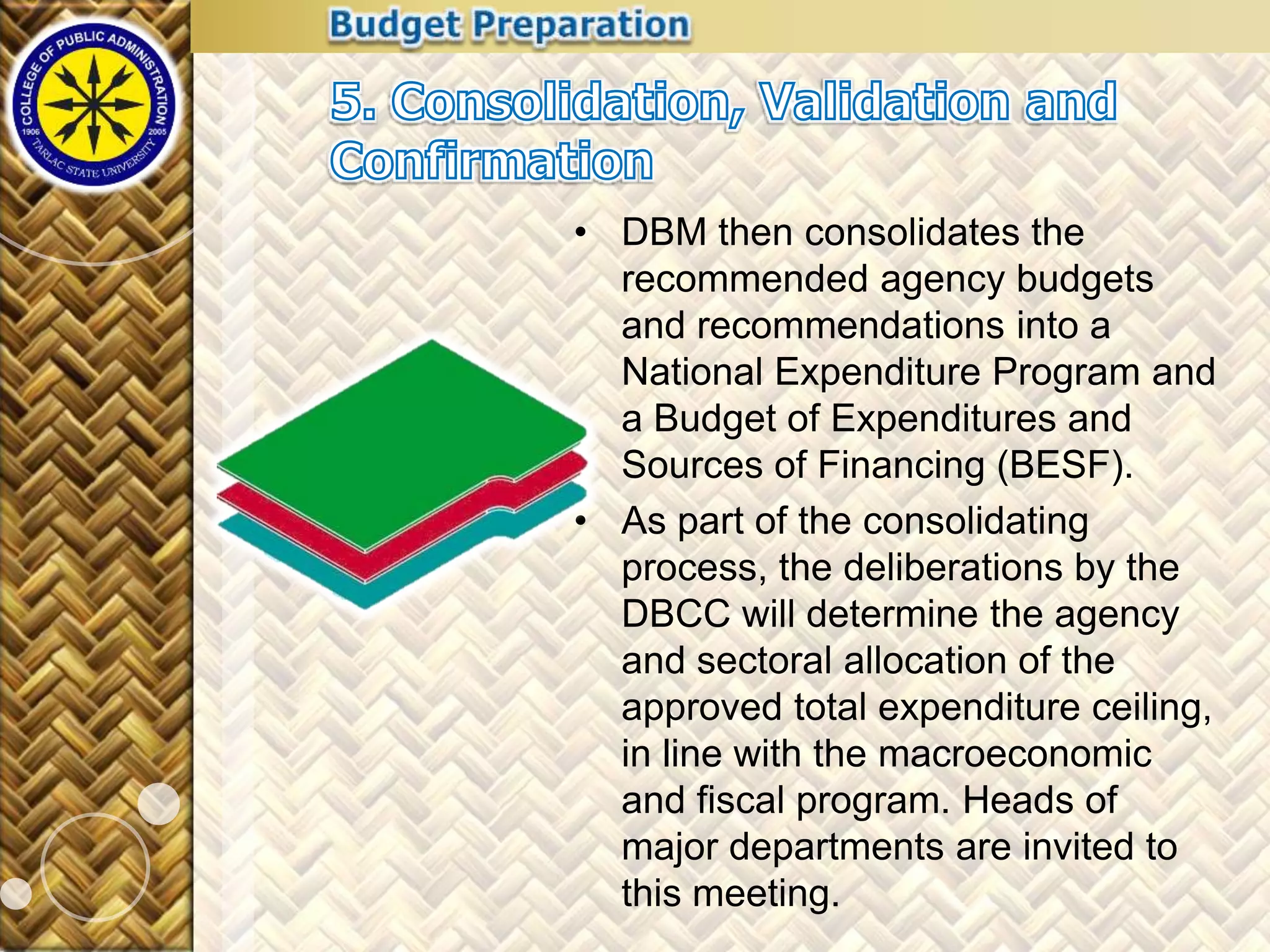 BUDGET PROCESS OF THE PHILIPPINE NATIONAL GOVERNMENT | PPTX