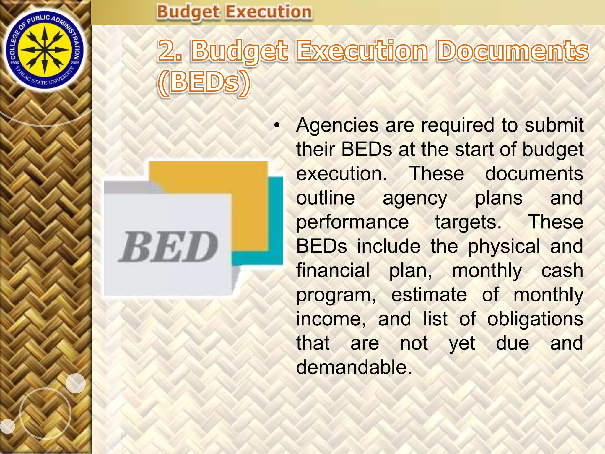 BUDGET PROCESS OF THE PHILIPPINE NATIONAL GOVERNMENT | PPTX