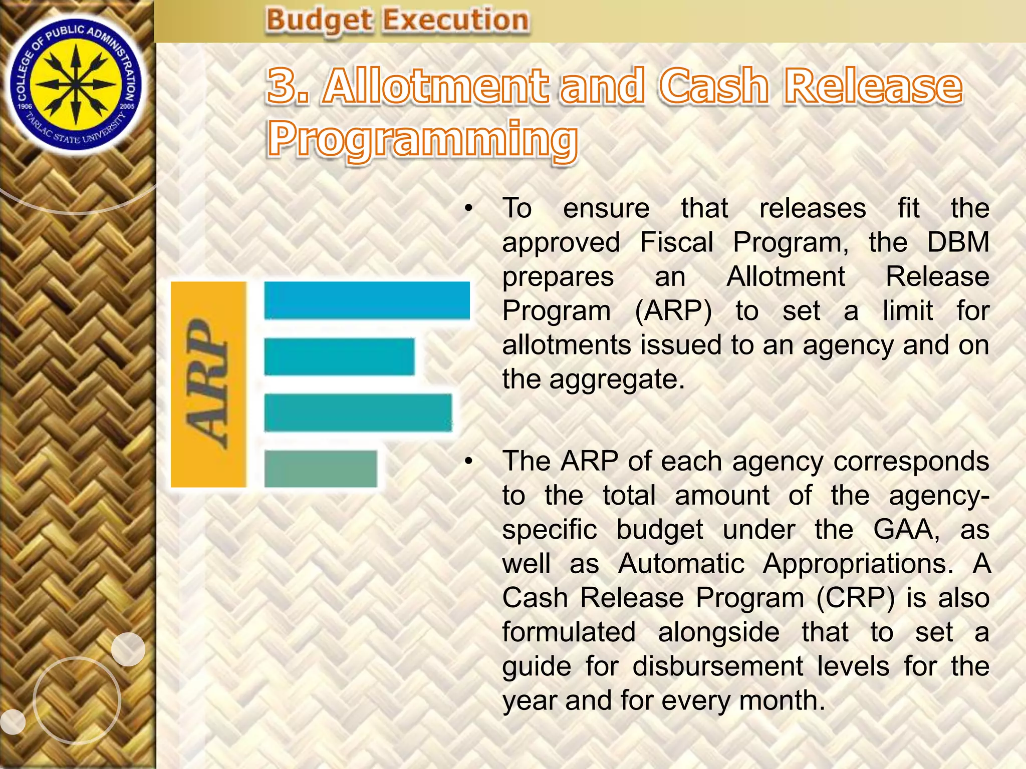 BUDGET PROCESS OF THE PHILIPPINE NATIONAL GOVERNMENT | PPTX