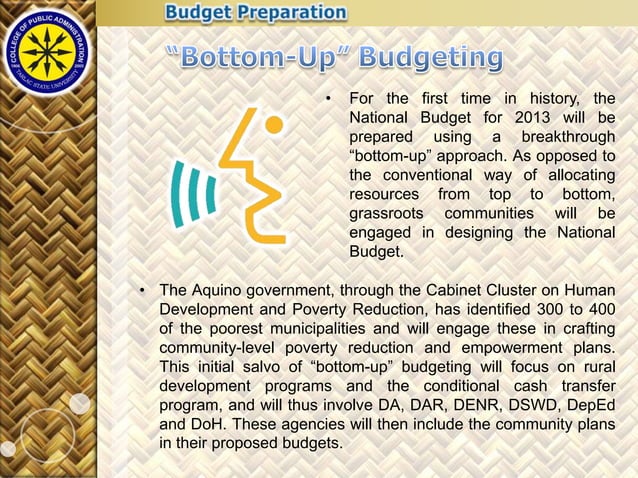 BUDGET PROCESS OF THE PHILIPPINE NATIONAL GOVERNMENT | PPTX