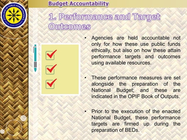 BUDGET PROCESS OF THE PHILIPPINE NATIONAL GOVERNMENT | PPTX