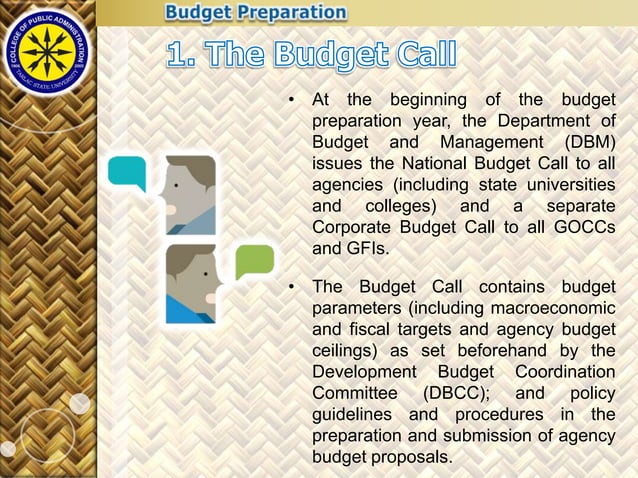 BUDGET PROCESS OF THE PHILIPPINE NATIONAL GOVERNMENT | PPTX