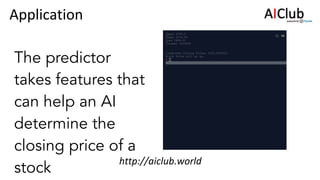 Stock Price Predictor - Python with AI Student Project | PPT