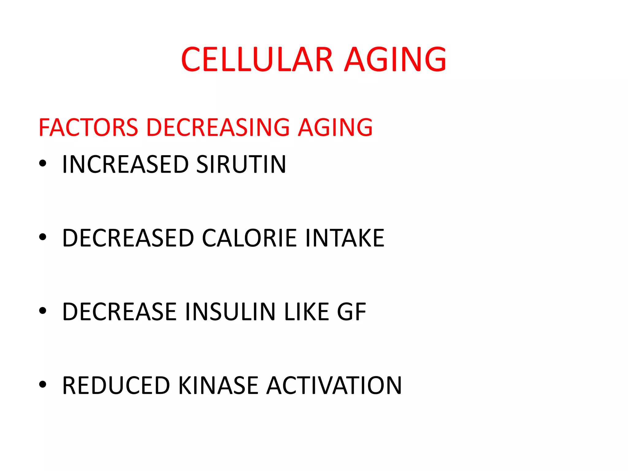 CELLULAR AGING | PDF