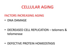 CELLULAR AGING | PDF