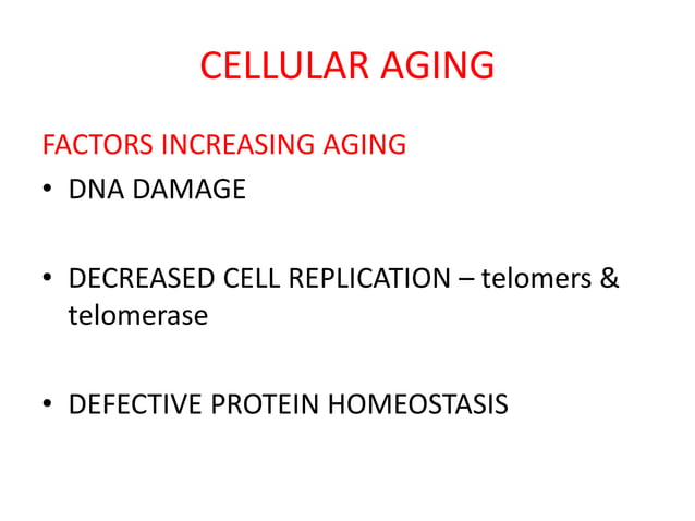 CELLULAR AGING | PPT