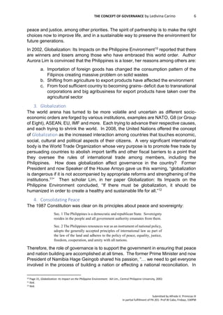 Pa201.conceptof governance | PDF