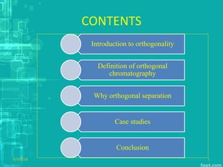 orthogonal hplc methods | PPTX