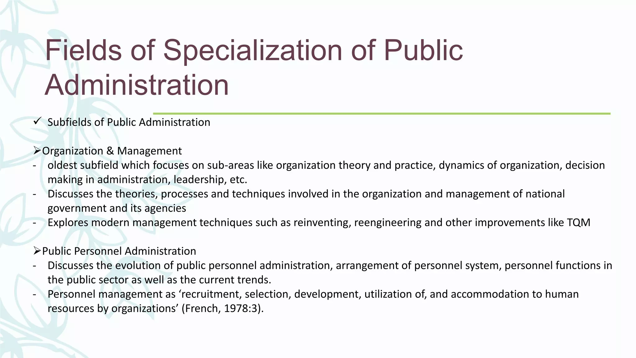 Is there a Philippine Public Administration? Or Better Still, For Whom ...