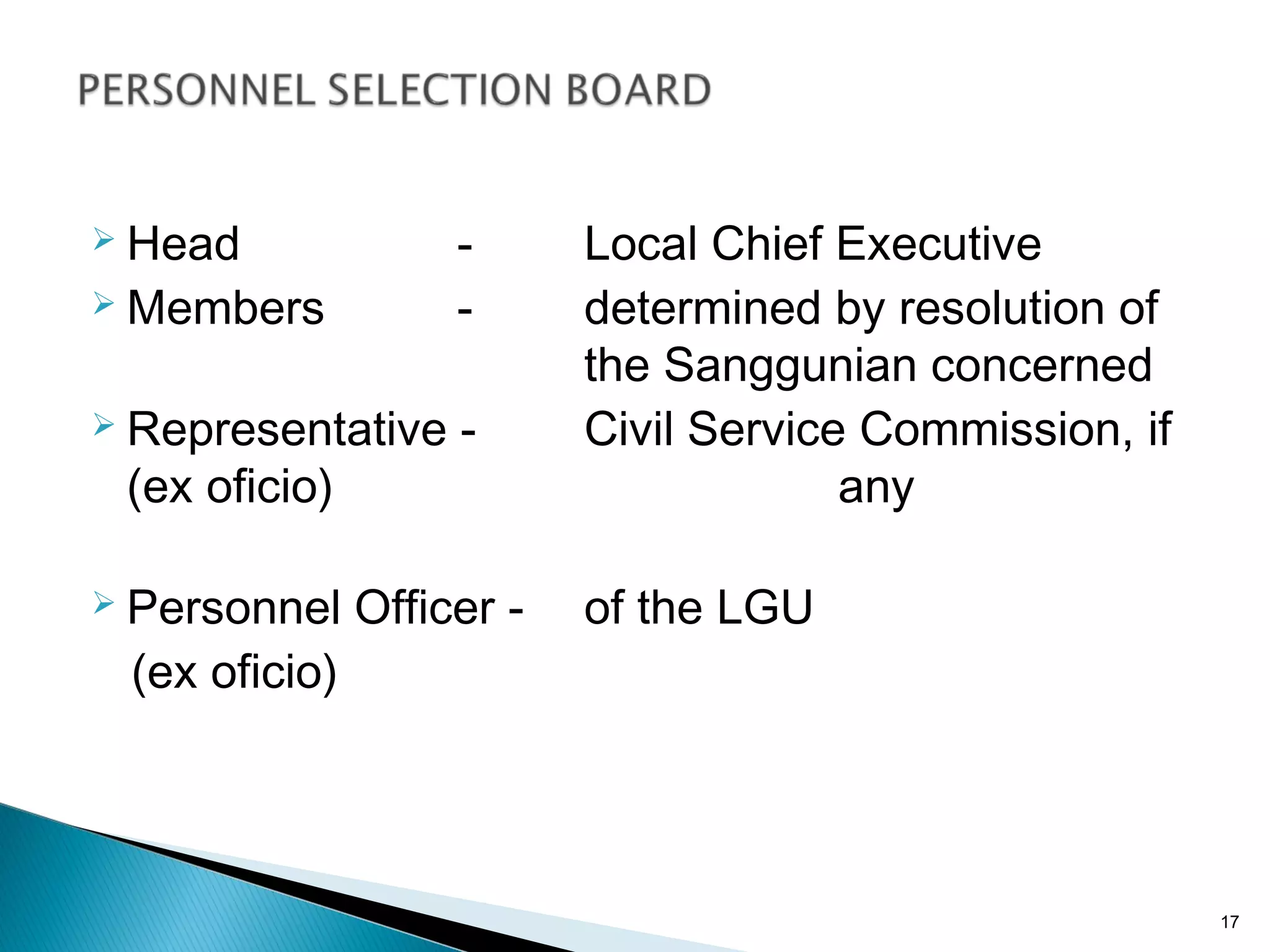 Human Resource Management in Local Government in the Philippines | PDF