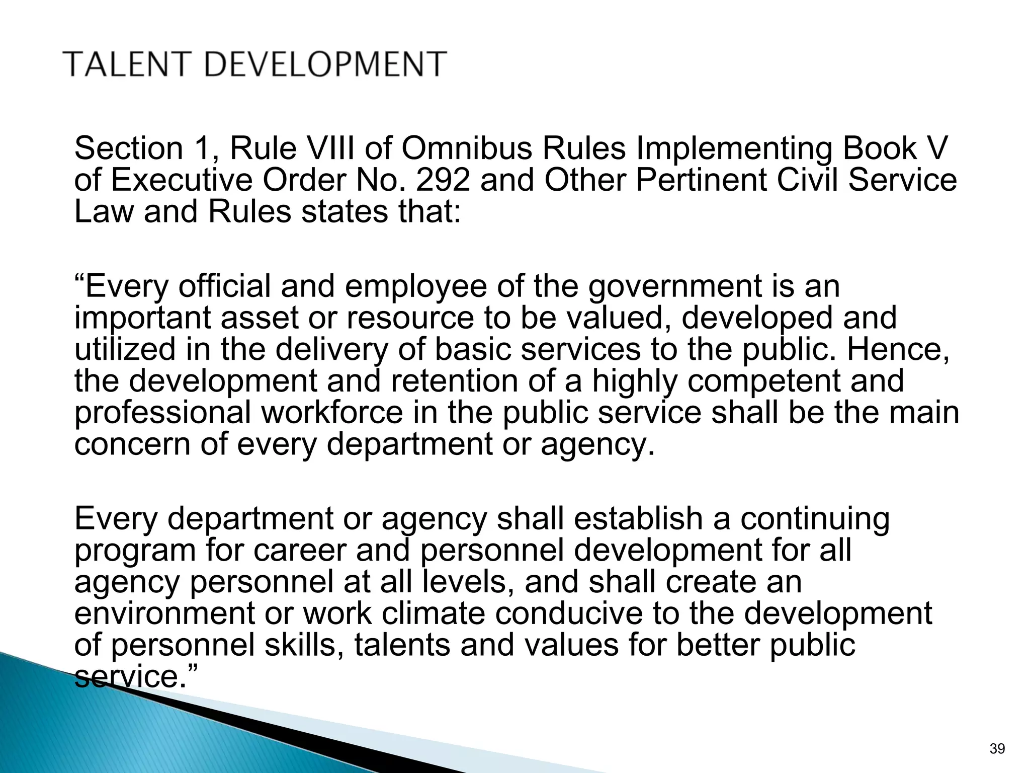 Human Resource Management in Local Government in the Philippines | PDF