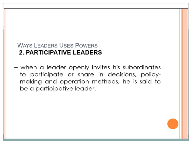 Pa 216 chapter5 leading&directing | PPTX | Business | Business and Finance