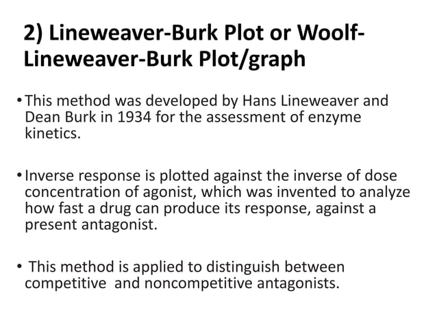 pA2 value, Schild plot and pD2 values- applications in pharmacology | PPTX