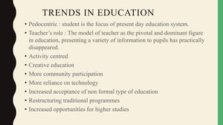 Current trends and issues in nursing education | PPT