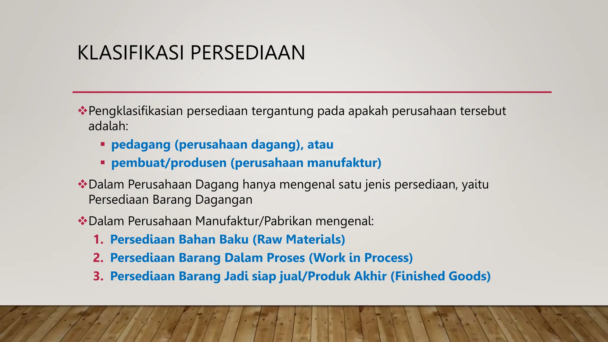 Metode pencatatan persediaan secara periodik | PPTX