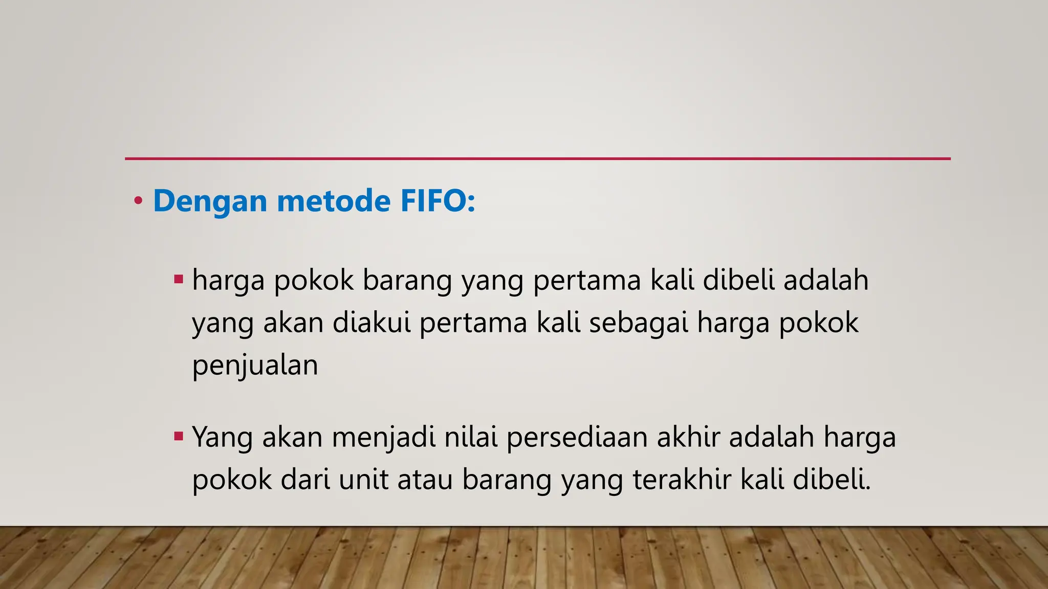 Metode pencatatan persediaan secara periodik | PPTX