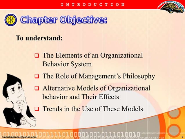 ORGANIZATIONAL BEHAVIOR SYSTEM | PPTX