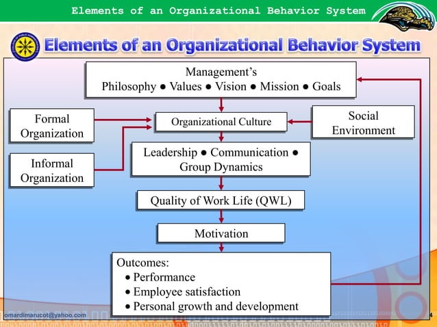 ORGANIZATIONAL BEHAVIOR SYSTEM | PPTX