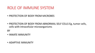 OVERVIEW OF NORMAL IMMUNE SYSTEM | PPT