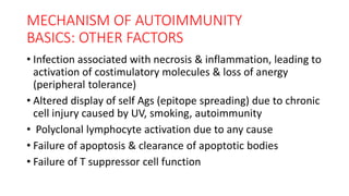 AUTOIMMUNITY PART 1 BASICS | PPT