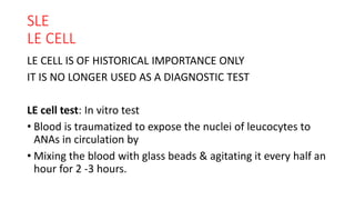 AUTOIMMUNITY PART 2 SYSTEMIC LUPUS ERYTHEMATOSUS | PDF | Blood ...