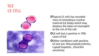 AUTOIMMUNITY PART 2 SYSTEMIC LUPUS ERYTHEMATOSUS | PDF | Blood ...