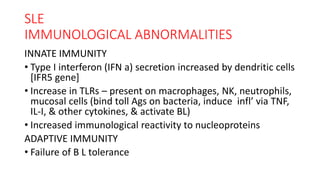 AUTOIMMUNITY PART 2 SYSTEMIC LUPUS ERYTHEMATOSUS | PDF
