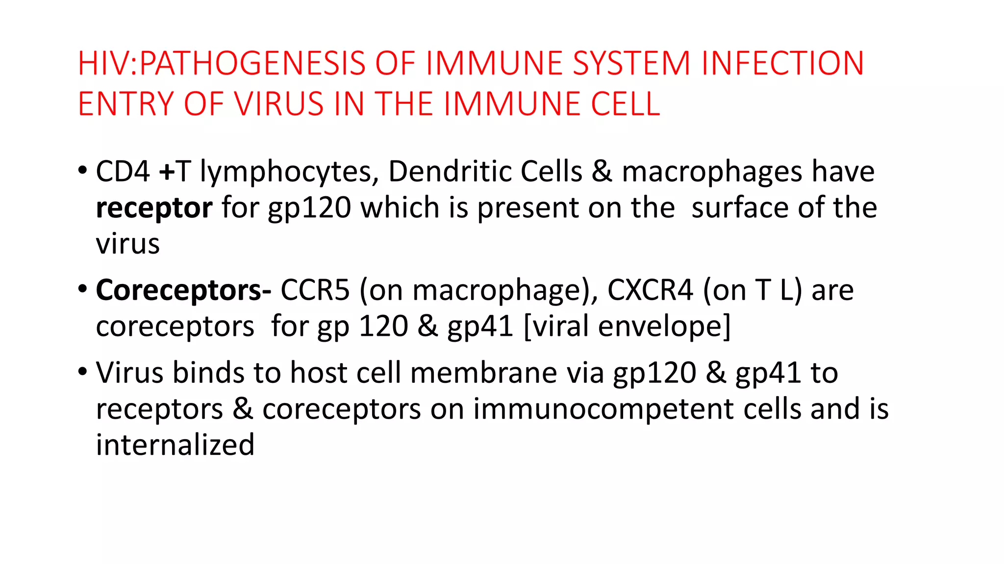 HIV & AIDS: PATHOGENESIS & PATHOLOGY, CLINICAL FEATURES & LAB DIAGNOSIS ...