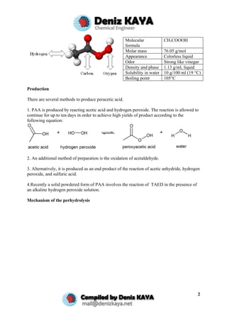 Peracetic Acid | DOC