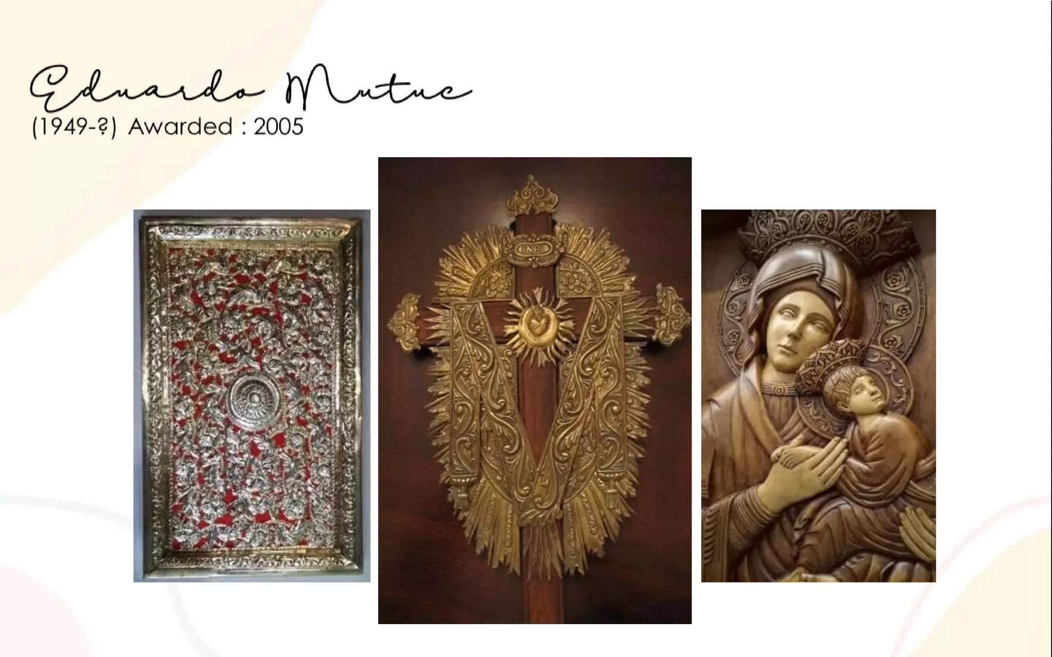 CPAR - GAMABA / THE NATIONAL LIVING TREASURES FOR CRAFTS | PPTX