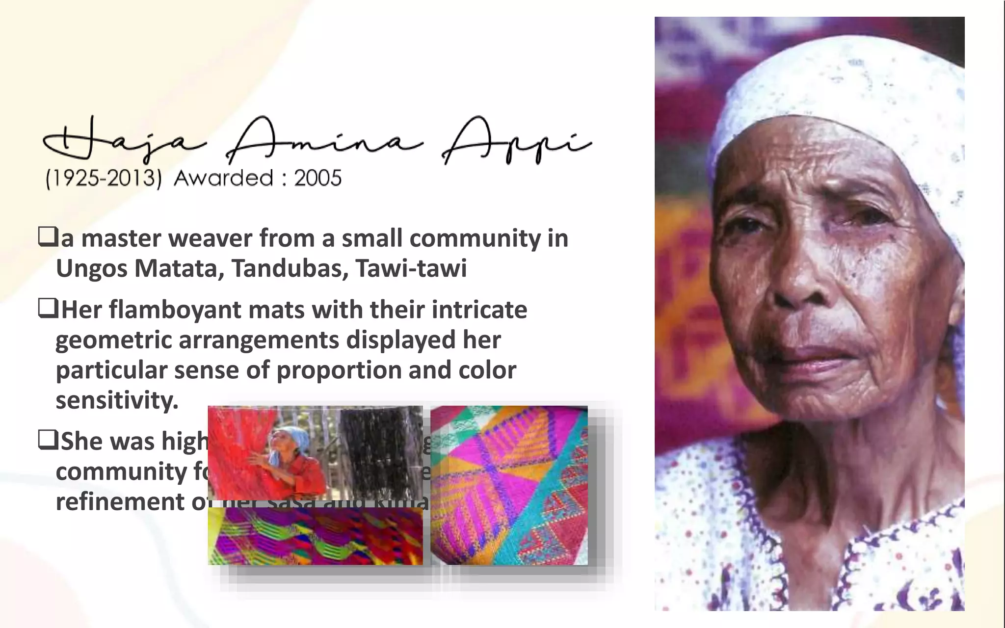 CPAR - GAMABA / THE NATIONAL LIVING TREASURES FOR CRAFTS | PPTX