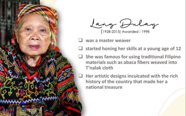 CPAR - GAMABA / THE NATIONAL LIVING TREASURES FOR CRAFTS | PPTX