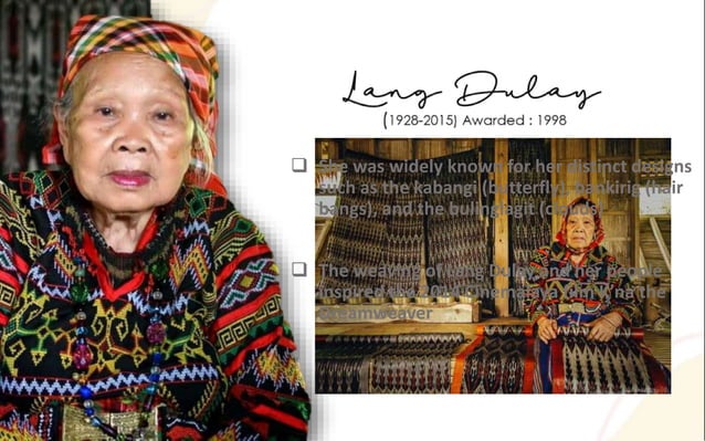 CPAR - GAMABA / THE NATIONAL LIVING TREASURES FOR CRAFTS | PPTX