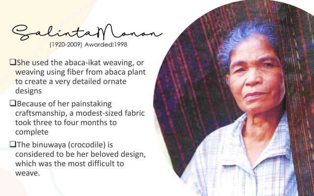 CPAR - GAMABA / THE NATIONAL LIVING TREASURES FOR CRAFTS | PPTX