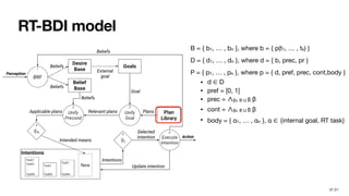 RT-BDI: A Real-Time BDI model | PDF