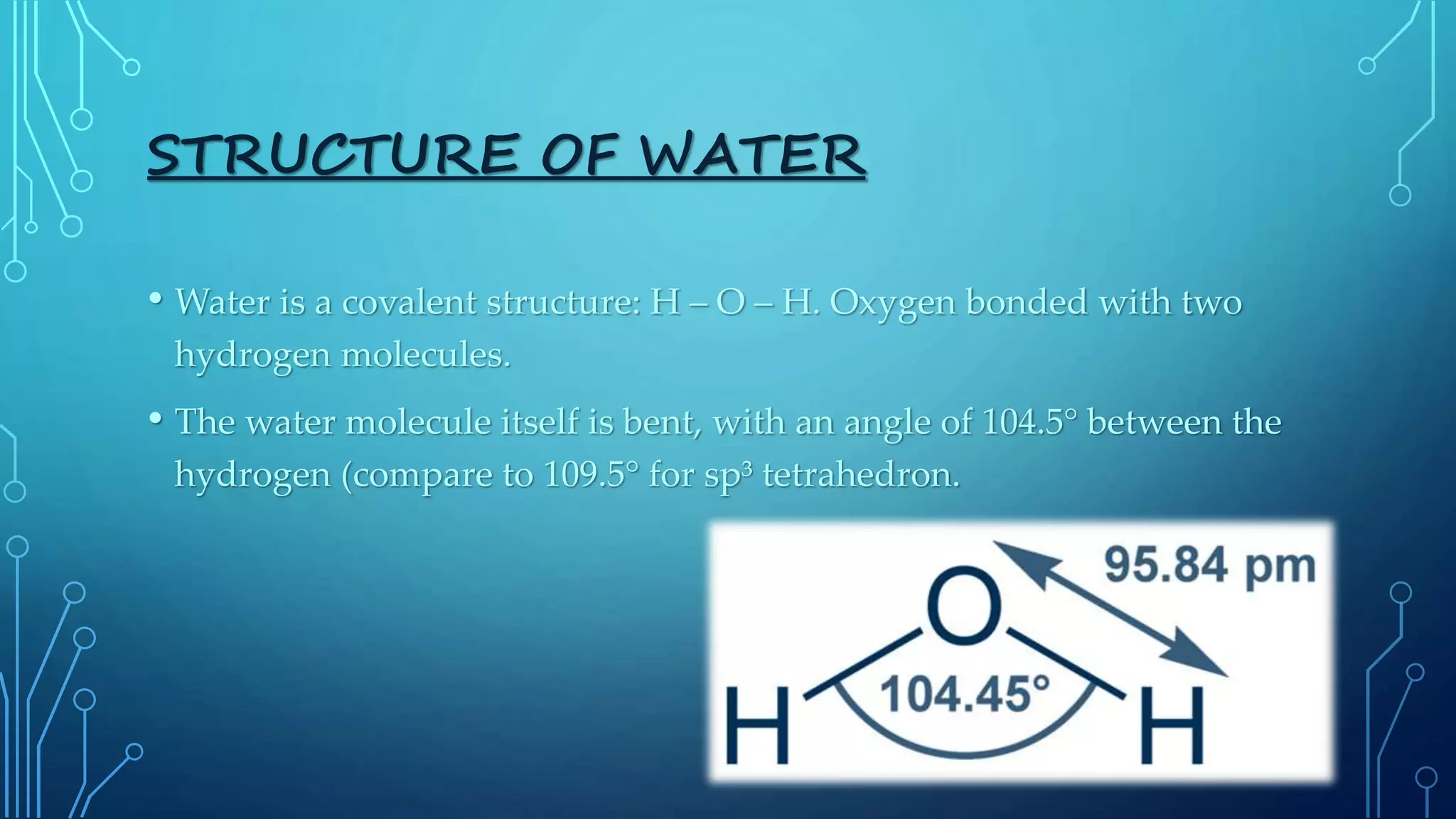 Water and it's Properties | PPTX