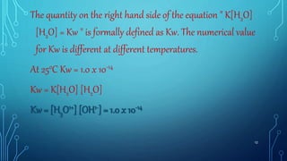 Water and it's Properties | PPTX