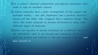 Water and it's Properties | PPTX